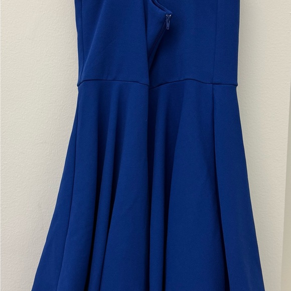 Sequin Hearts | Dresses | Sequin Hearts Blue Pleated Mini Dress | Poshmark